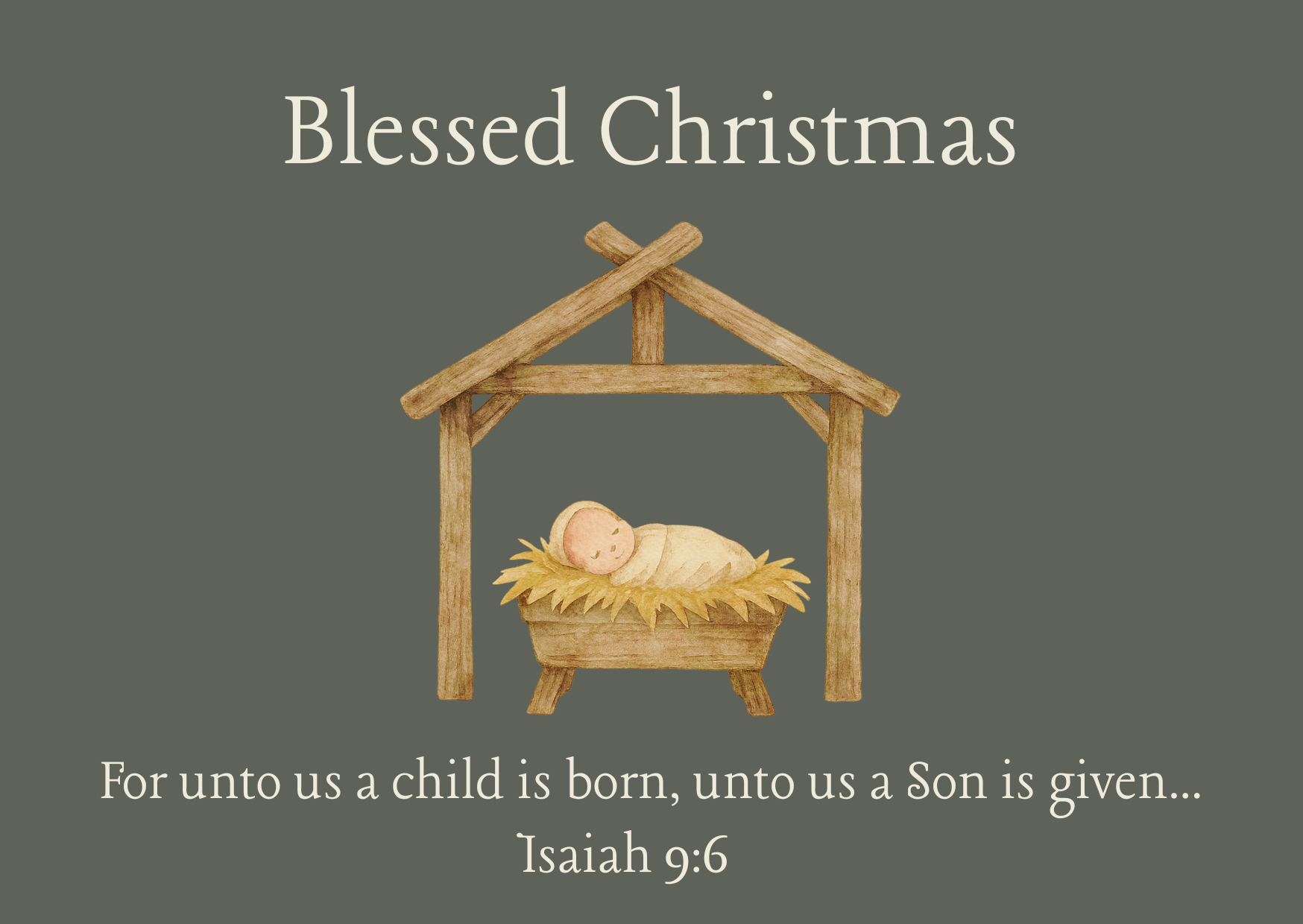 Christmas Closure Dates and Season's Greeting! – Whole In One Communion